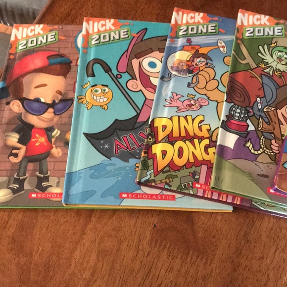 Nickelodeon | Other | Set Of 9 Hardcover Books From Nick Zone Euc ...